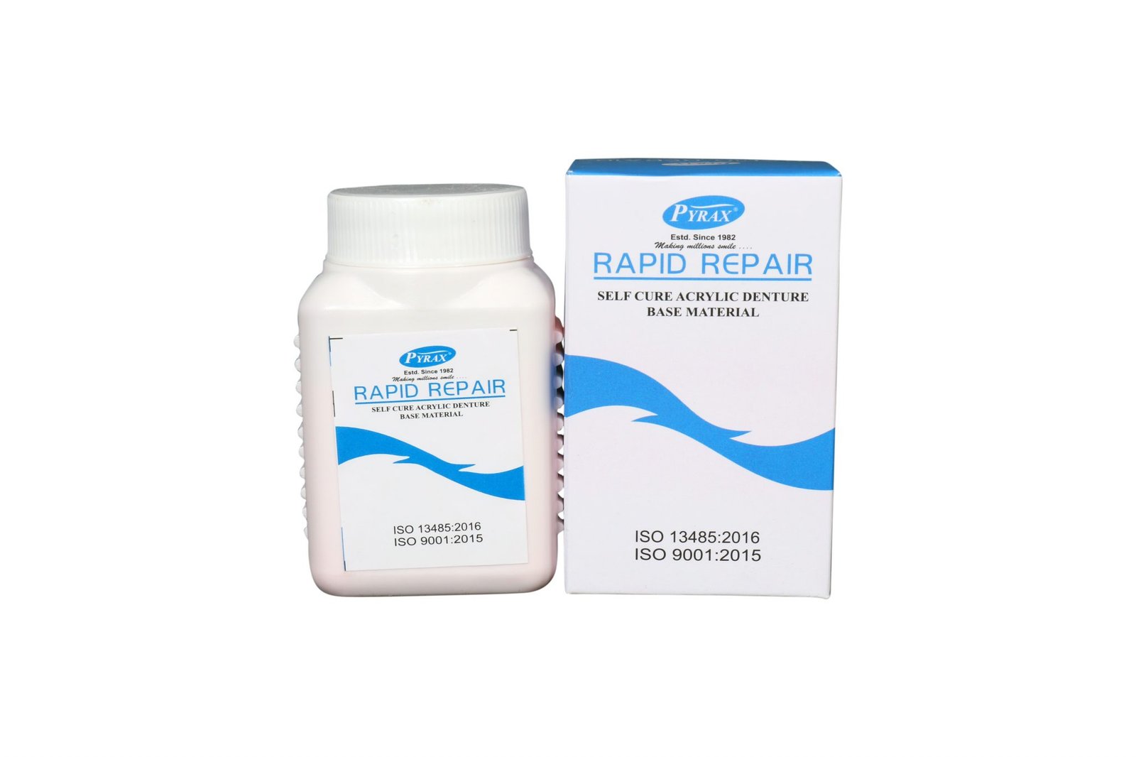 PYRAX® Rapid Repair Self Cure Denture Base Powder – Pyrax Polymars