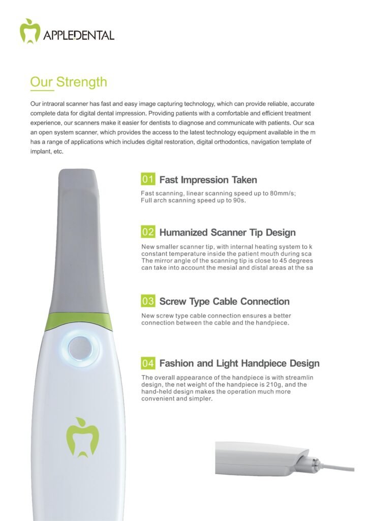 APPLEDENTAL 3D SCANNER – Pyrax Polymars
